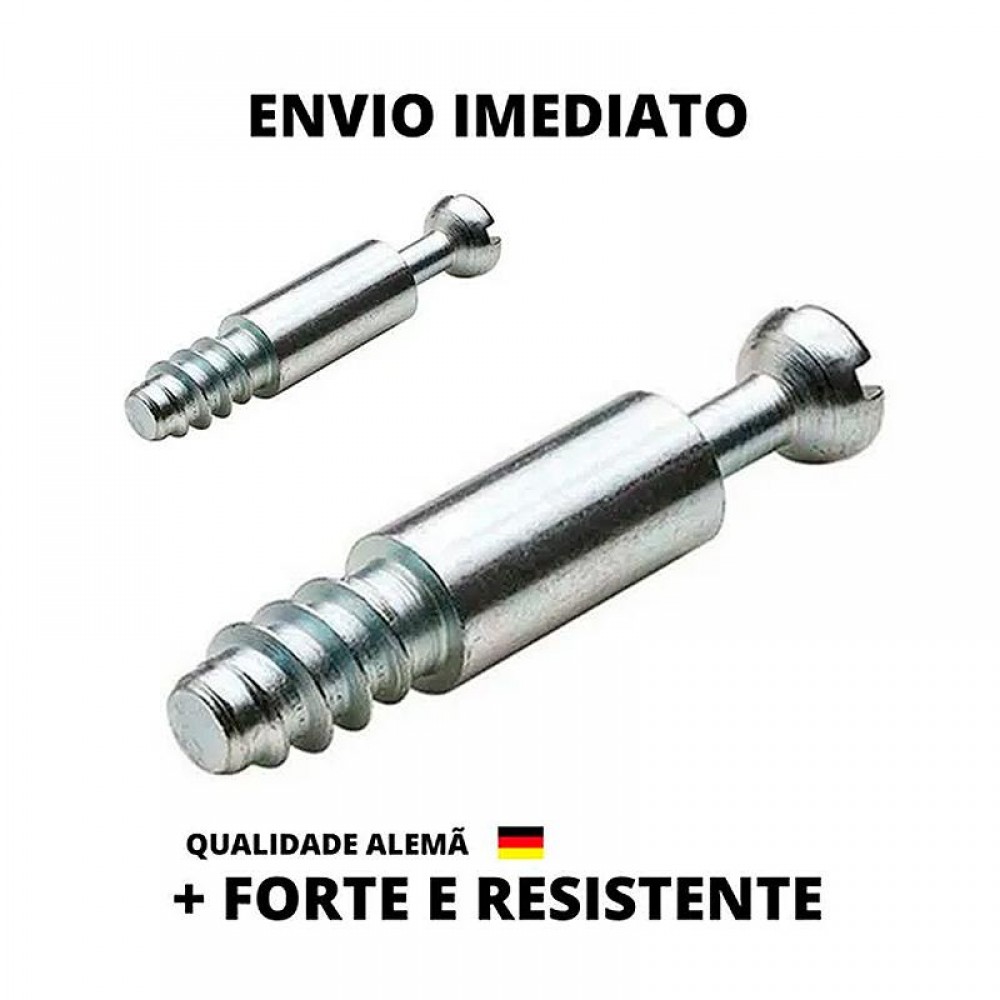 Parafuso Rastex Hettich Du 243 32 Mm Rosca Soberba Zinco Branco (Kit C ...